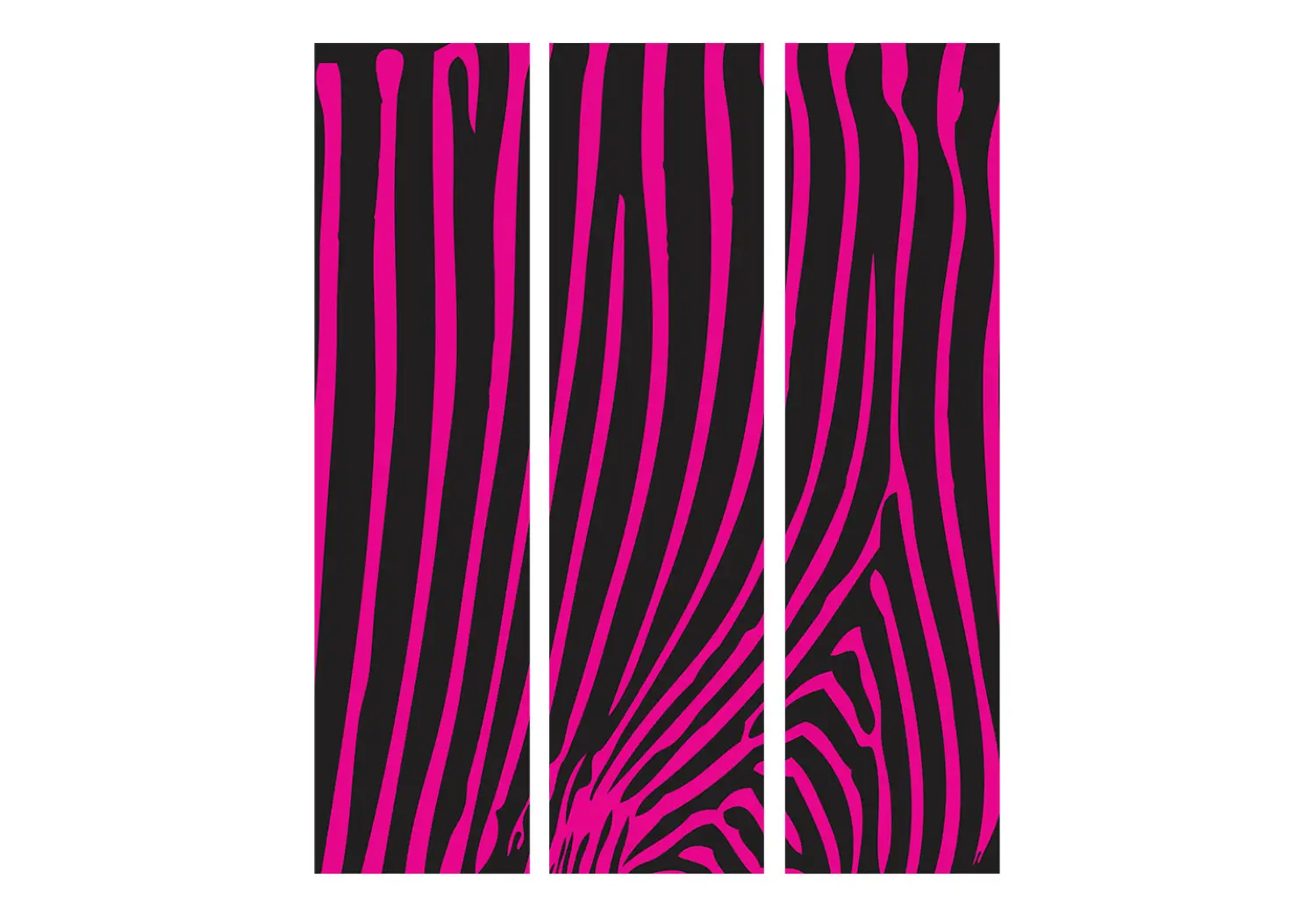 Paars Zebrapatroon Neon Verde Roxo Tie Retail Dye Swirl