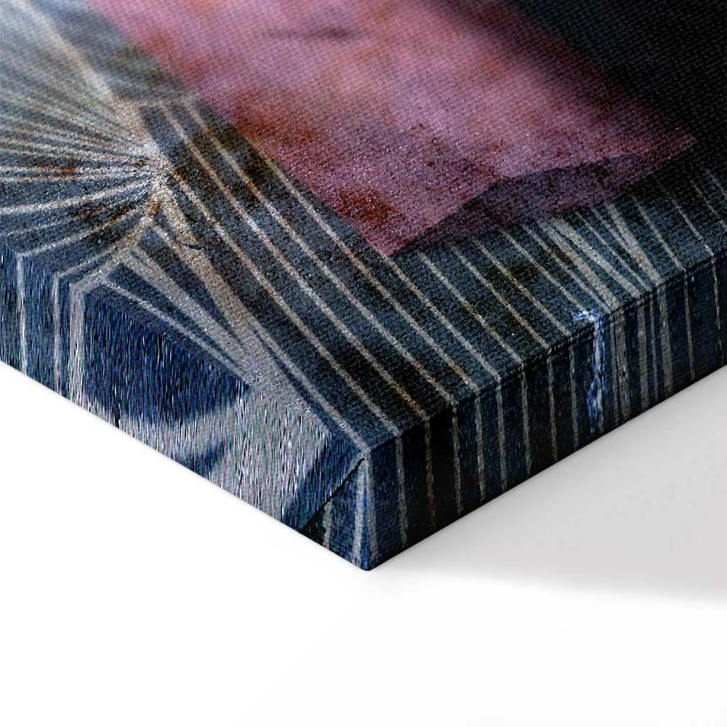 Schilderij Stone Home 3D-inscriptie - motief met de inscriptie in het ...