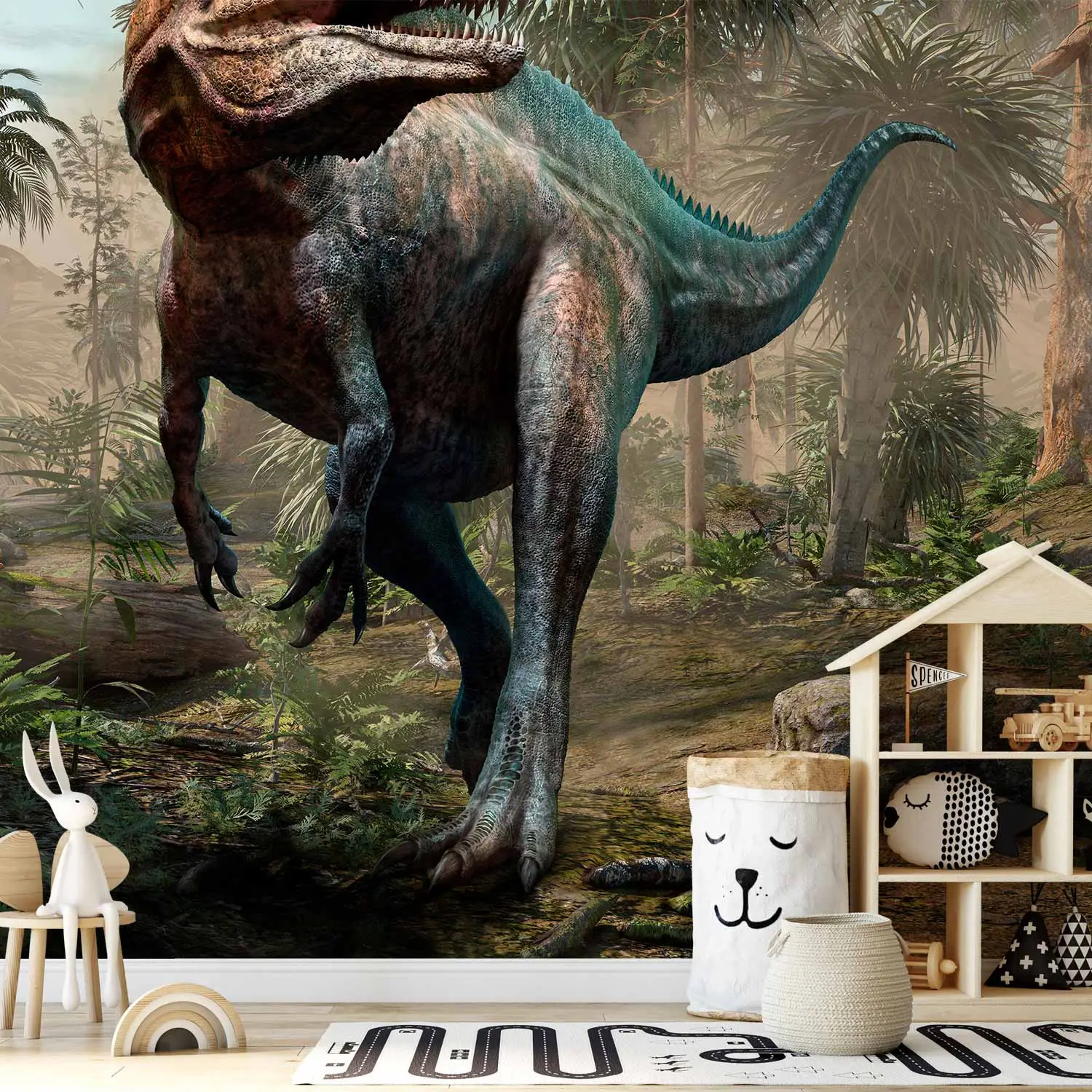 Jurassic Park T Rex Behang Jurassic Park | Wall Art.nl