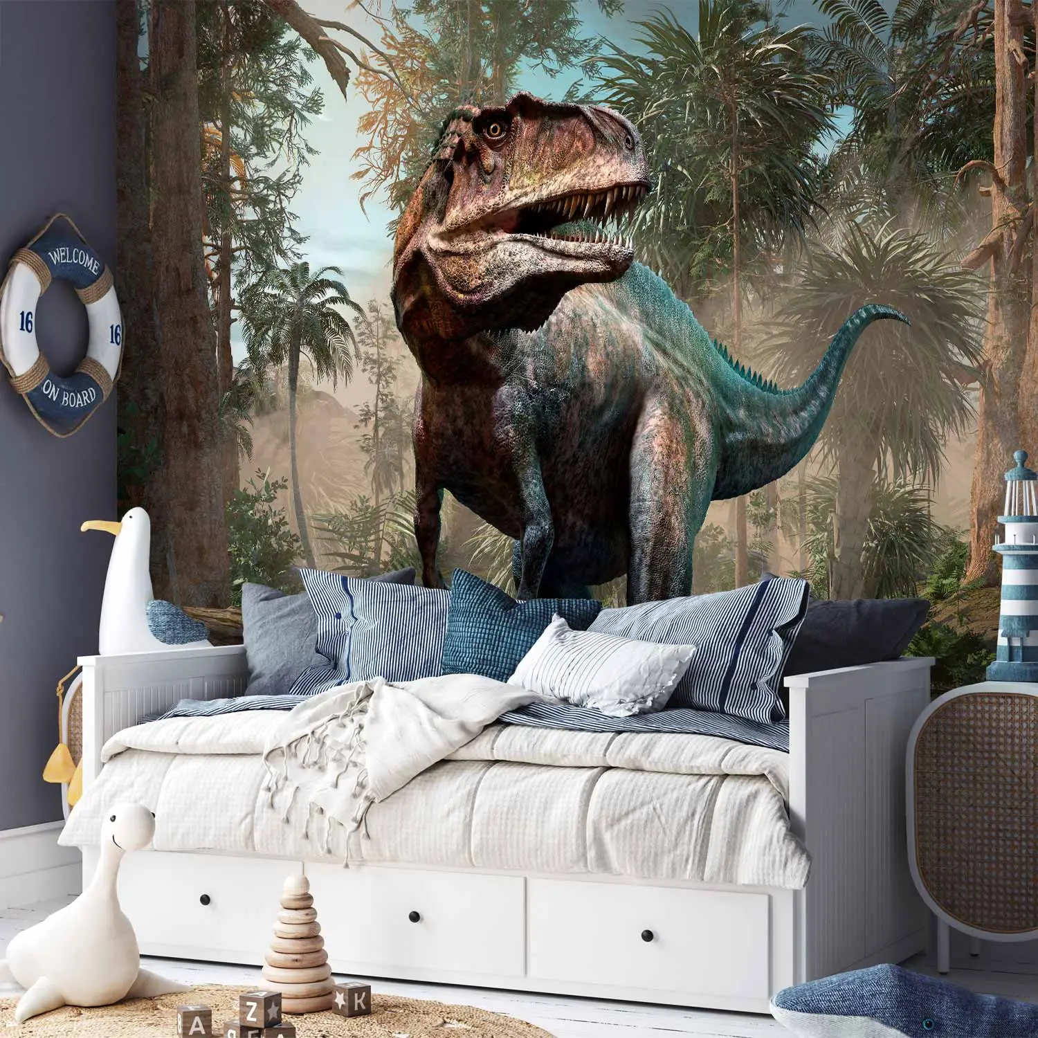 Dinosaurus Behang Voor Kinderen