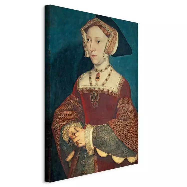 Schilderij Hans Holbein the Younger - Jane Seymour- Hans Holbein de ...
