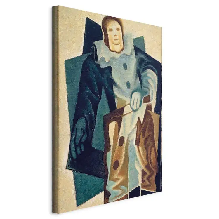 Schilderij Juan Gris - Pierrot- Juan Gris - bimago