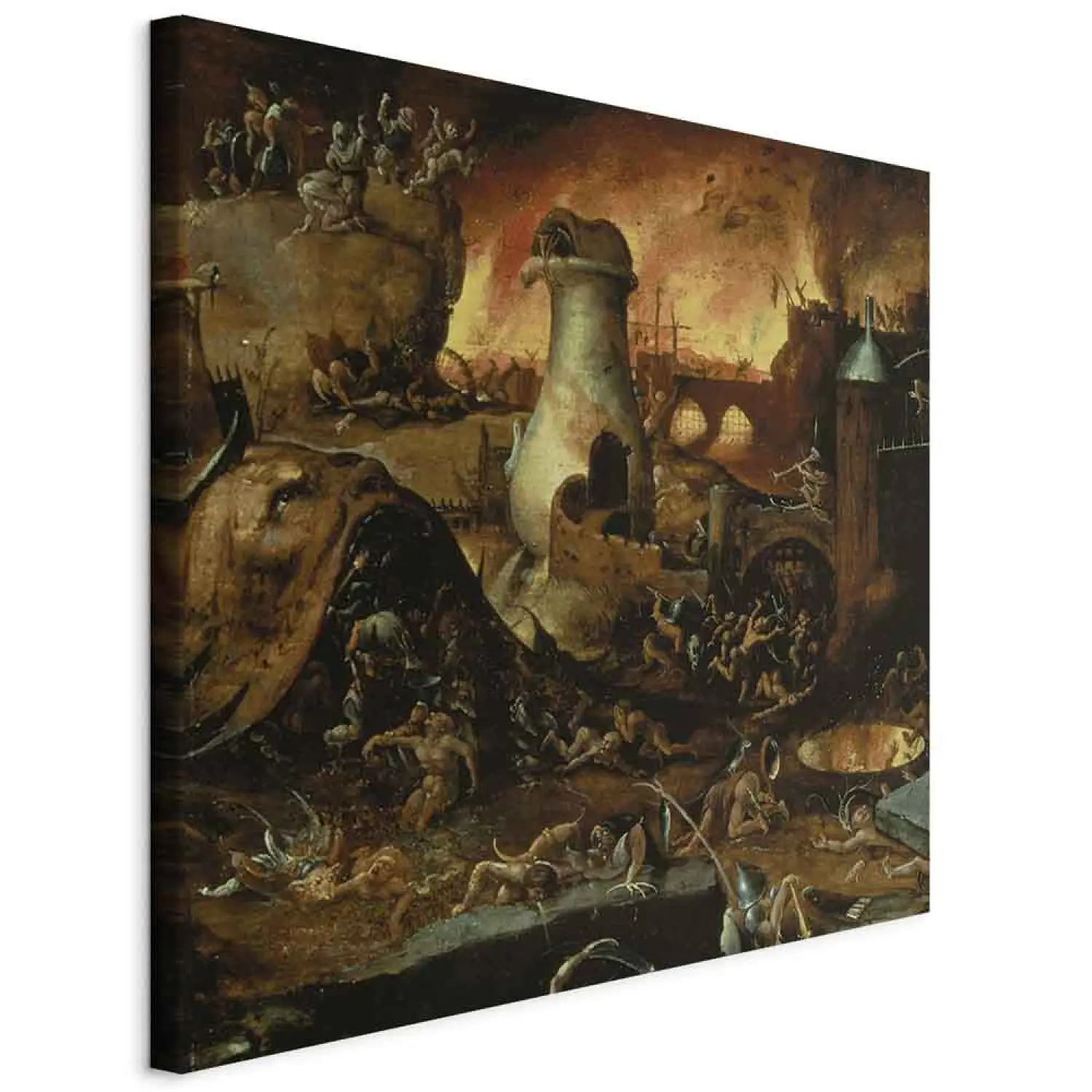Hieronymus Bosch Hell Hieronymus Bosch (Hay Wain, Triptych, Right