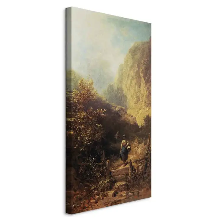 Schilderij Carl Spitzweg - Nix is- Carl Spitzweg - bimago