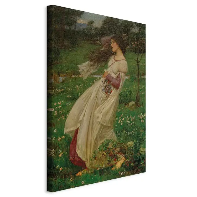 Schilderij John William Waterhouse - Windbloemen- John William ...