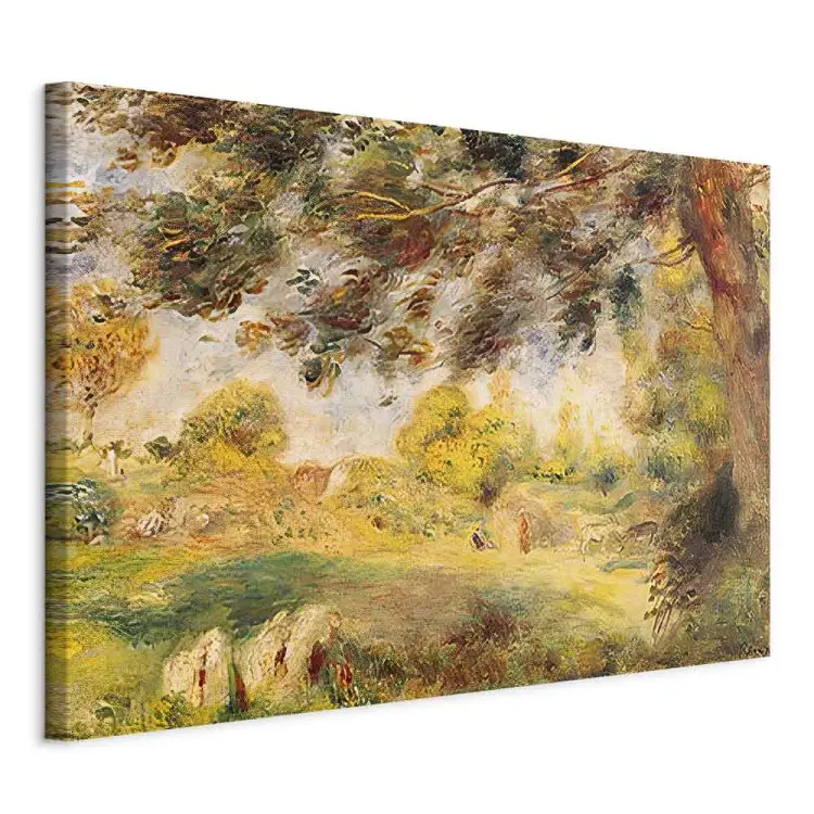 Kunst Reproductie Pierre-Auguste Renoir - Spring Landscape- Pierre ...