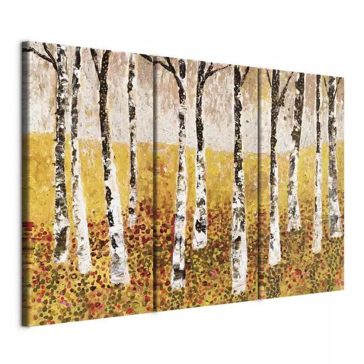 Schilderij Bomen uit een droom- Bos - bimago