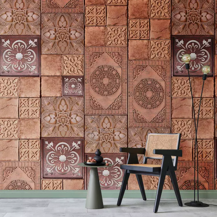 Prachtig Behang Stone designs- Steen - bimago