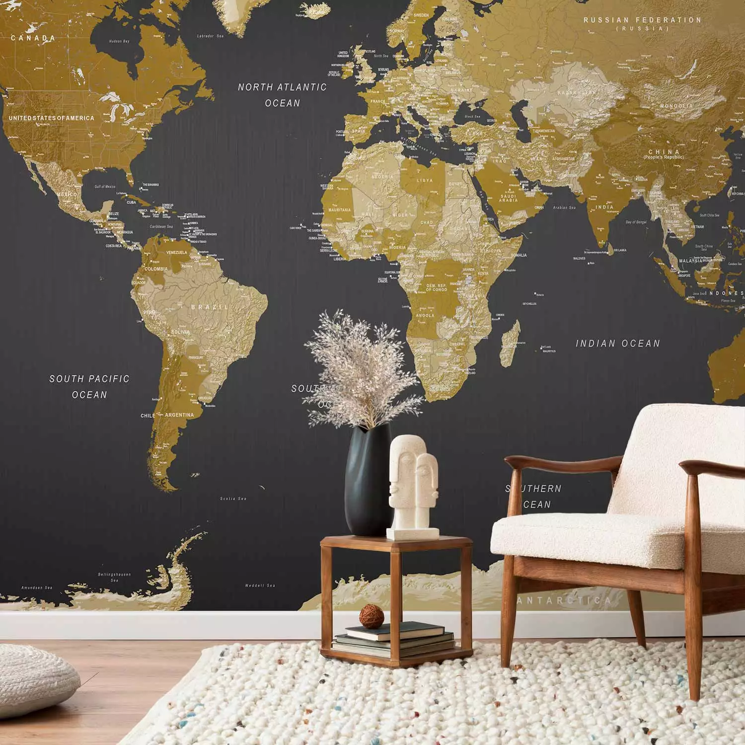 World Map Wallpaper