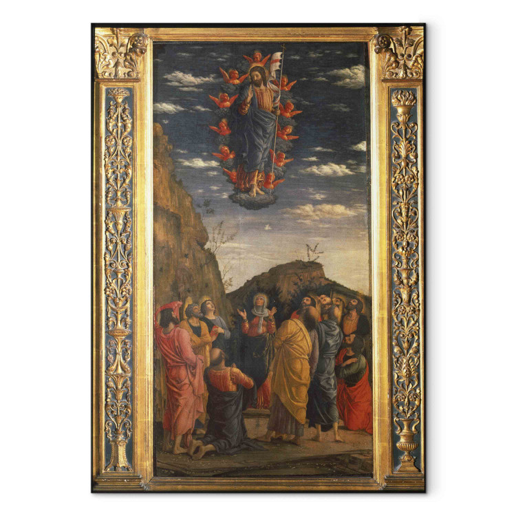 Schilderij The Ascension of Christ - Andrea Mantegna - Beroemde kunstschilders